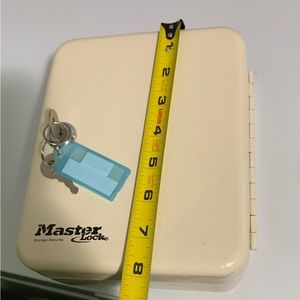 Other | Used Lockable Metal Key Box Holds A Total Of 2 Key Rings Key ...